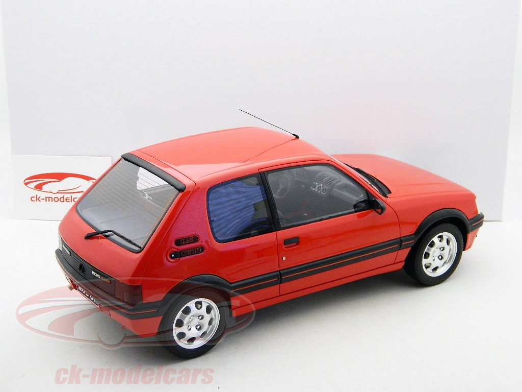 Ottomobile 1:12 Peugeot 205 GTI 1.9L red Otto Mobile G007 model car ...
