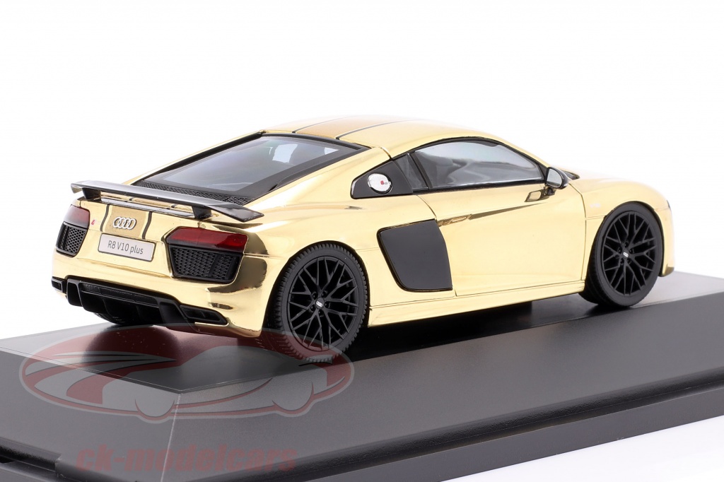 Herpa 1:43 Audi R8 V10 plus Coupe gold glittering 071512 model car ...