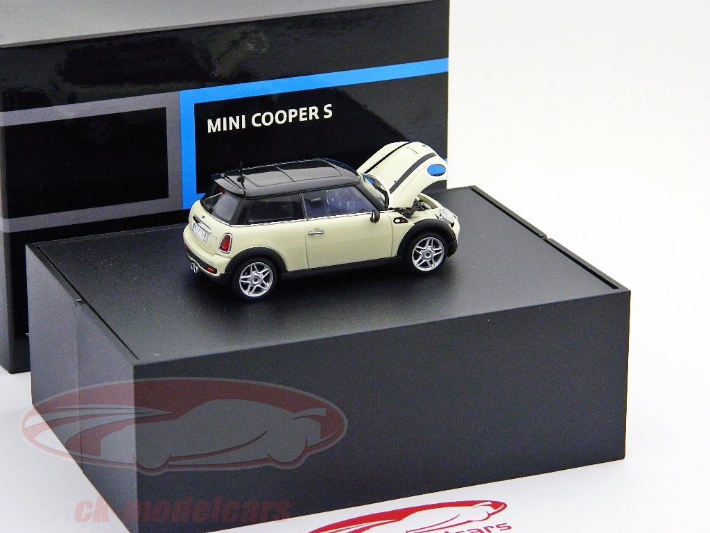 AUTOart 1:43 Mini Cooper S weiß / white 3344 Modellauto 3344 80420410396
