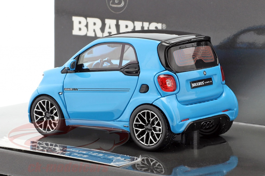 Minichamps 1:43 Smart Brabus Ultimate 125 Год постройки 2017 синий ...