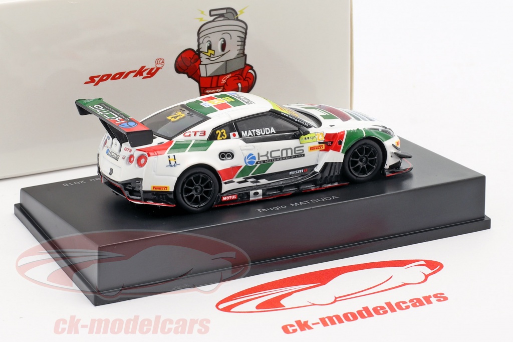 Spark 1:64 Nissan GT-R Nismo GT3 #23 FIA GT World Cup Macau 2018 Tsugio ...