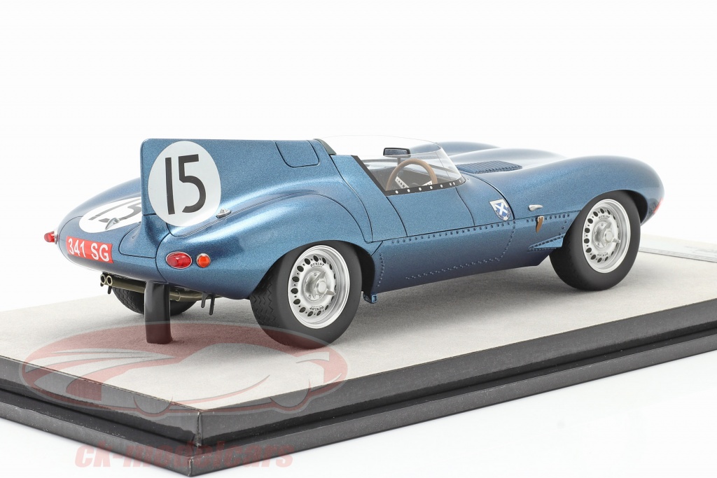 Tecnomodel 1:18 Jaguar D-Type #15 2do 24h LeMans 1957 Lawrence ...