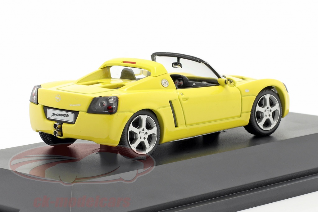 Schuco 1:43 Opel Speedster yellow 9121874 model car 9121874 9121874 1799032