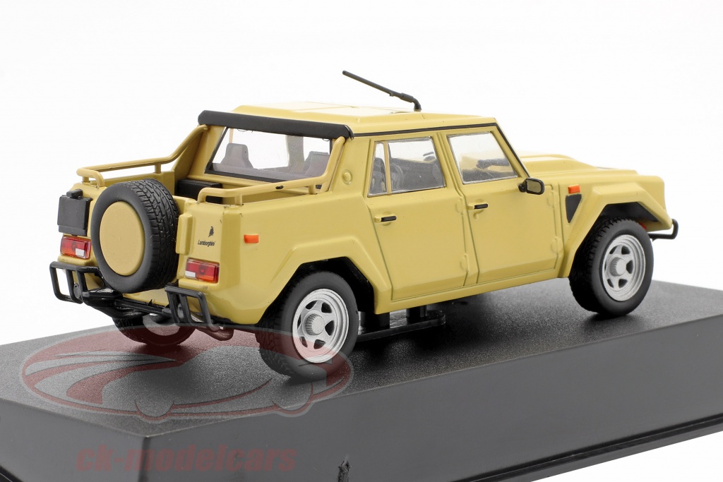 Leo Models 1:43 Lamborghini LM 002 year 1986 sand yellow MAG JT20 model ...
