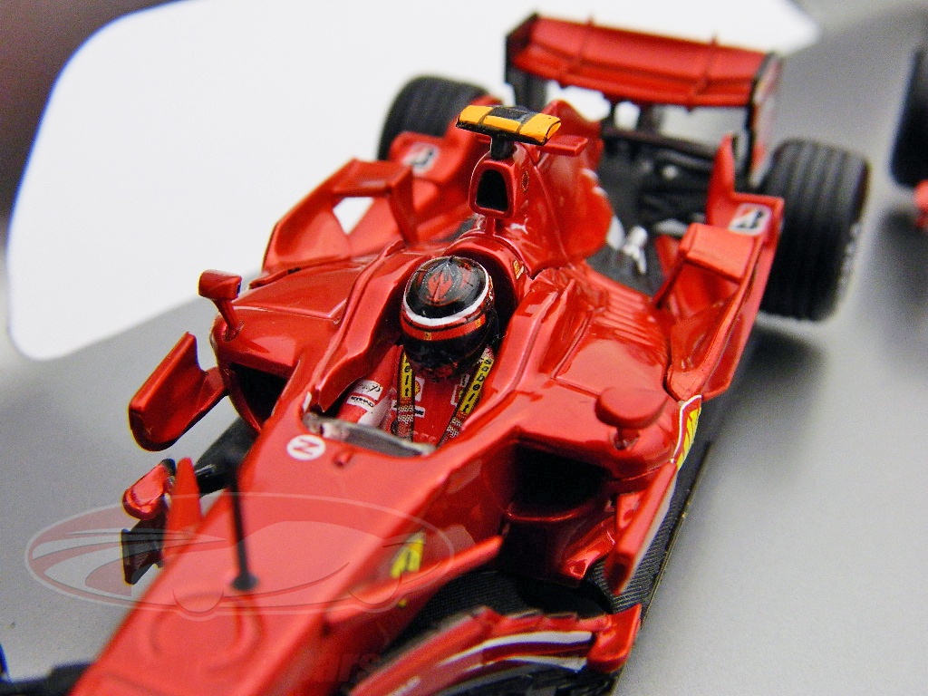 HotWheels 1:43 Ferrari F2008 Massa, Raikkönen formula 1 Constructors Champion L8784 model car ...