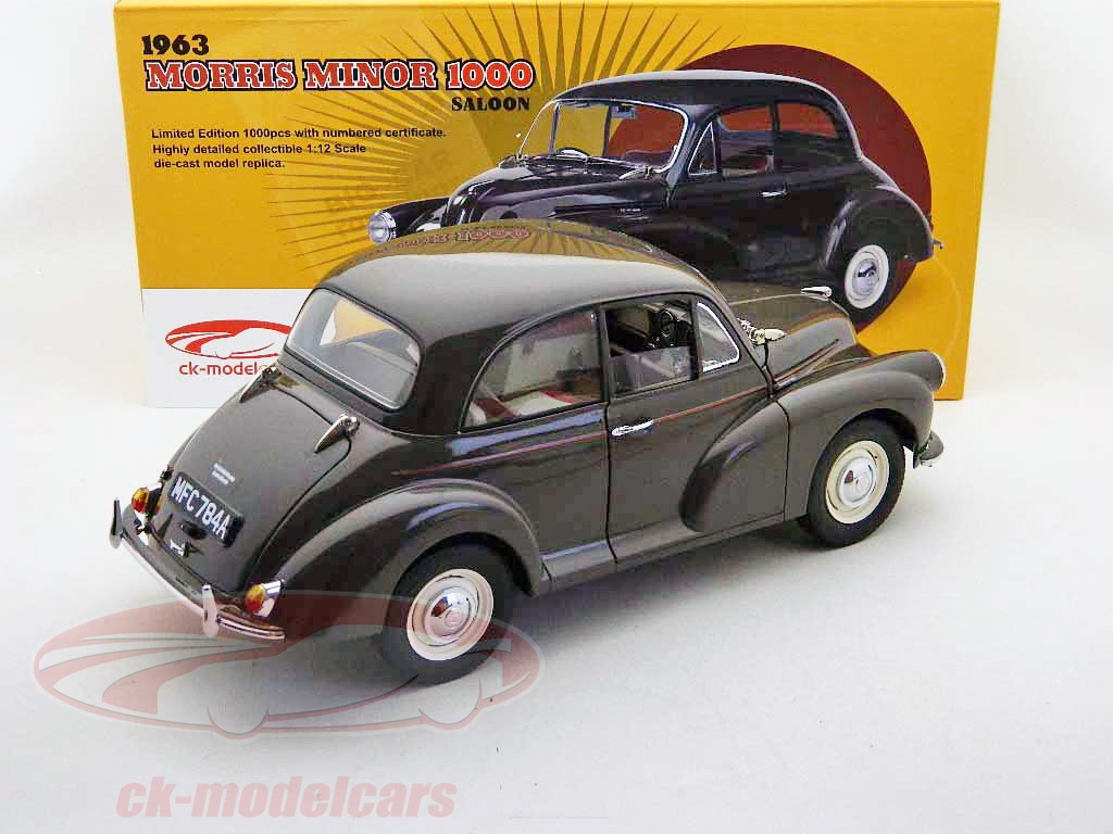 Sun Star Models 1:12 Morris Minor 1000 Saloon 1963 black 4784 model car ...