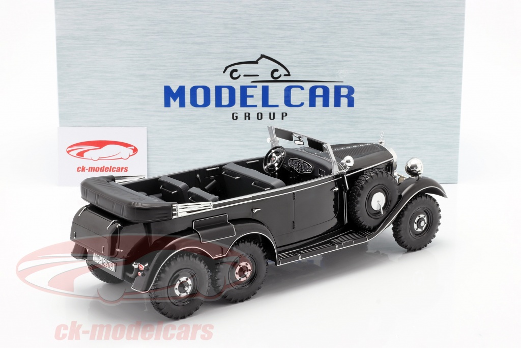 ModelCarGroup 1:18 Mercedes-Benz G4 (W31) Year 1934-1939 black ModelCar ...