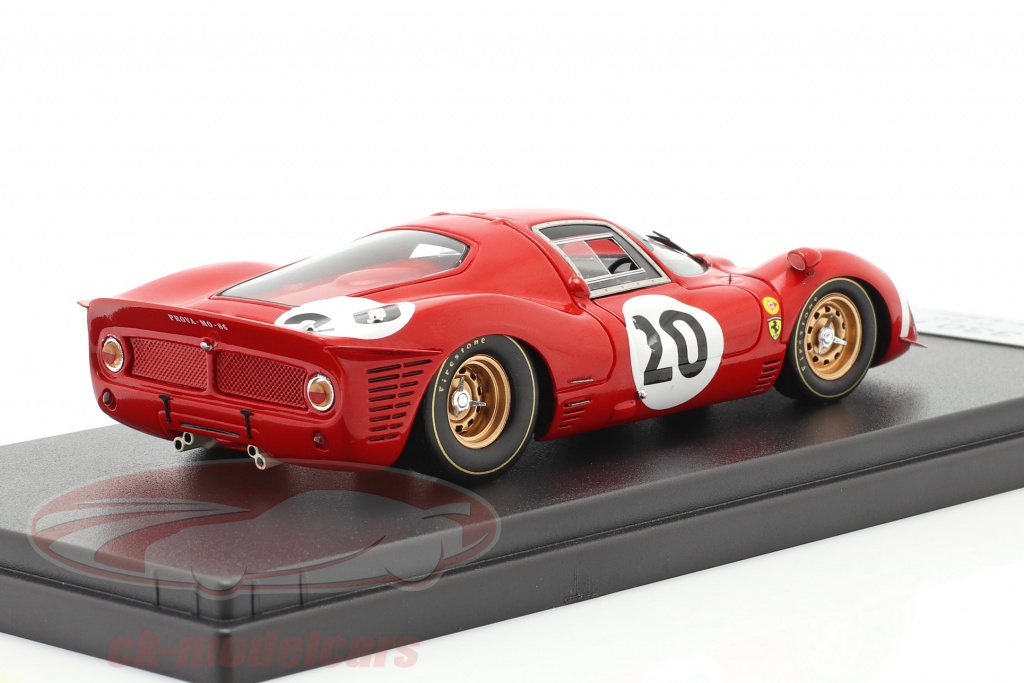 LookSmart 1:43 Ferrari 330 P3 #20 24h LeMans 1966 Scarfiotti, Parkes ...
