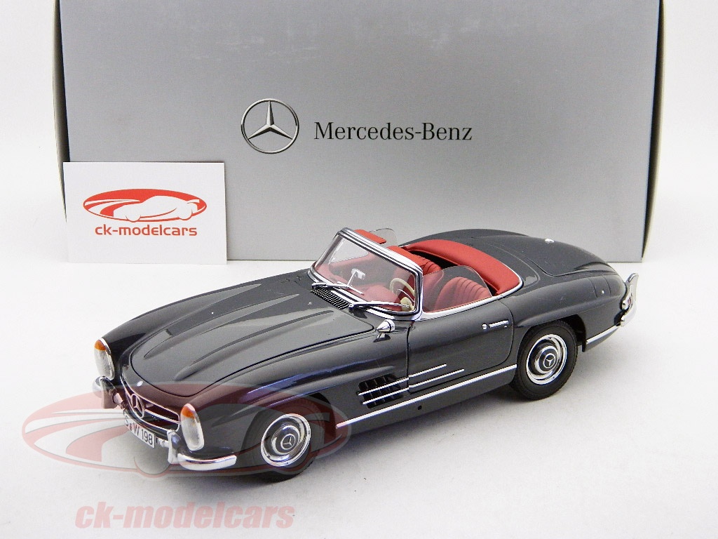 Minichamps 1:18 メルセデス·ベンツ 300 SL ロードスター グレー B6 604 0550 モデル 車 B6 604 0550