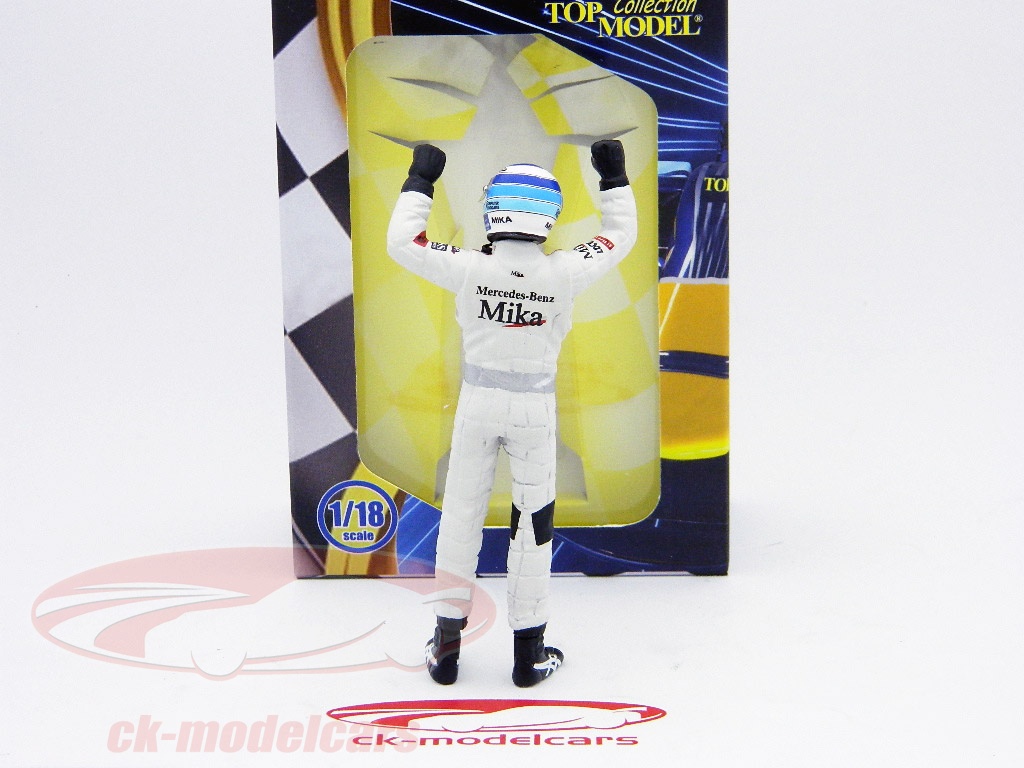 TopModelCollection 1:43 Mika Hakkinen figure formula 1 world champion ...
