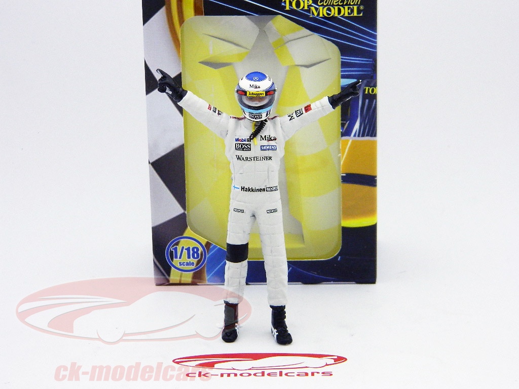 TopModelCollection 1:43 Mika Hakkinen driver figure formula 1 world ...