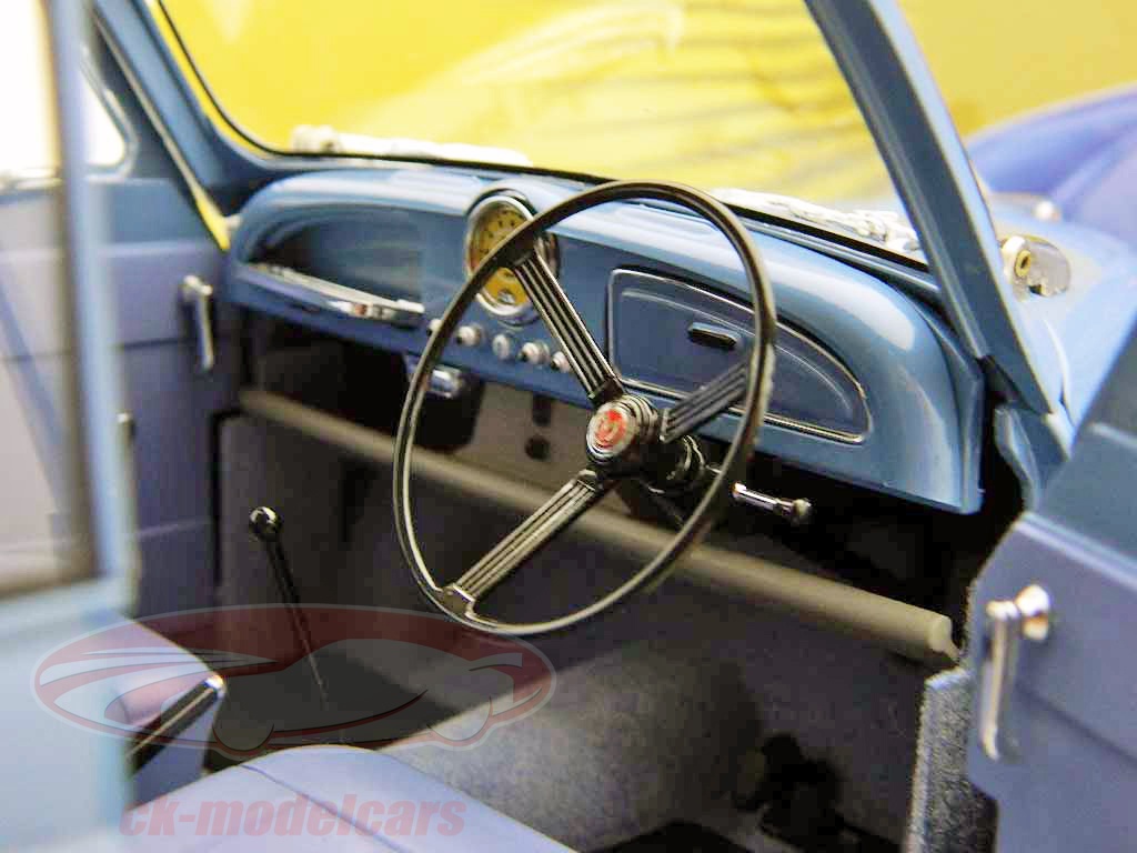Sun Star Models 1:12 Morris Minor 1000 años Tourer 1960 azul / azul ...