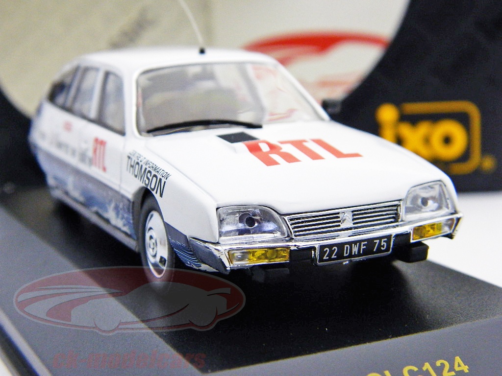 Ixo 1:43 Citroen CX RTL Route du Rhum CLC124 model car CLC124 4895102309566