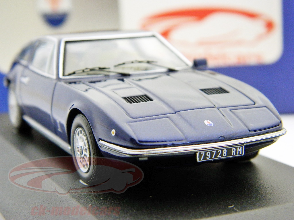 Ixo 1:43 Maserati Indy blue CLC098 model car CLC098 4895102310067