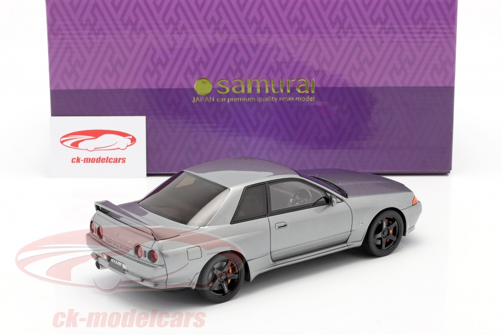 Kyosho 1:18 Nissan Sklyine GT-R R32 Nismo Grand Touring grau KSR18047GR Modellauto KSR18047GR ...
