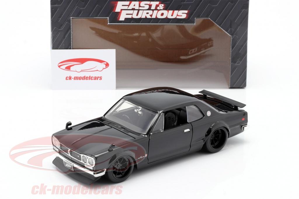 Jadatoys 1:24 Brian's Nissan Skyline 2000 GTR 电影 Fast & Furious Five ...