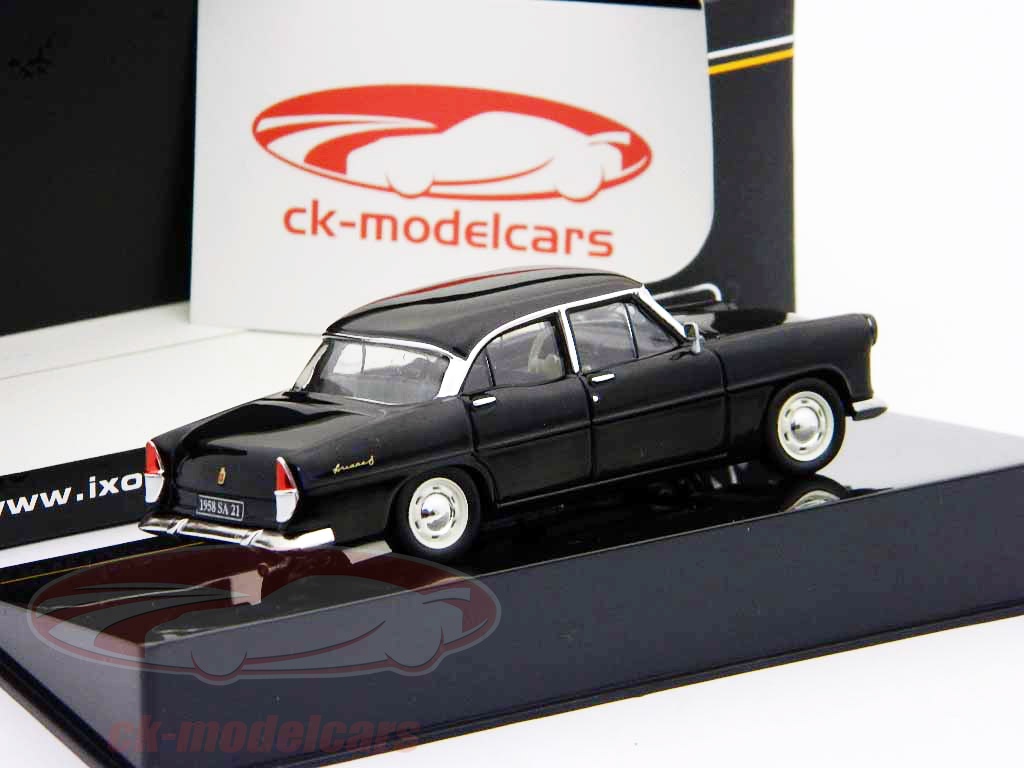Ixo 1:43 Simca Ariane 8 Baujahr 1958 schwarz / black CLC215 Modellauto ...