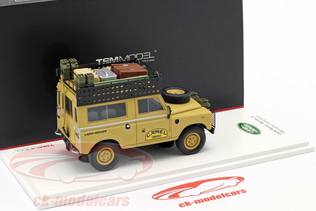 True Scale 1:43 Land Rover Series III 建設年 1983 Camel Trophy Zaire ...