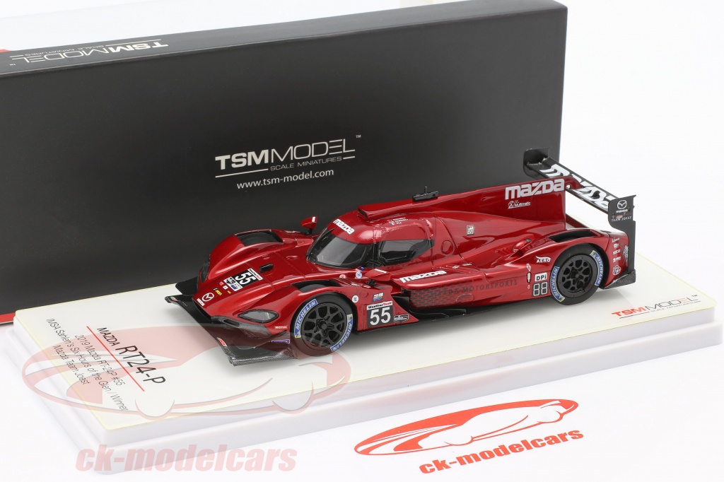 True Scale 1:43 Mazda RT-24P #55 Winner IMSA Sahlen's 6h of the Glen ...