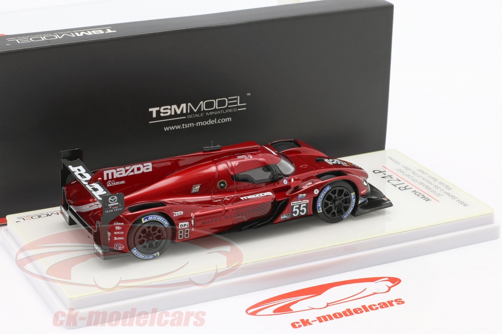 True Scale 1:43 Mazda RT-24P #55 Winner IMSA Sahlen's 6h of the Glen ...