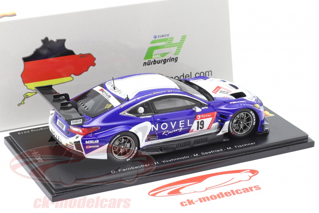 Spark 1:43 Lexus RC F GT3 #19 24h Nürburgring 2019 Racing Project ...