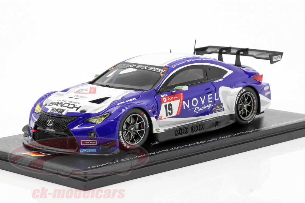 Spark 1:43 Lexus RC F GT3 #19 24h Nürburgring 2019 Racing Project ...