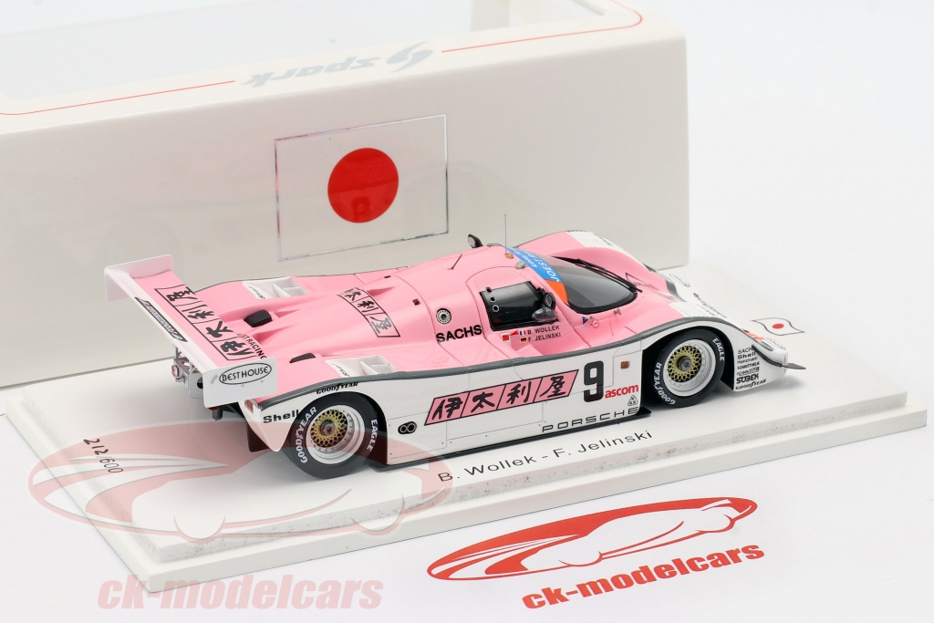 Spark 1:43 Porsche 962C #9 1000km Fuji 1989 Wollek, Jelinski SJ082 ...