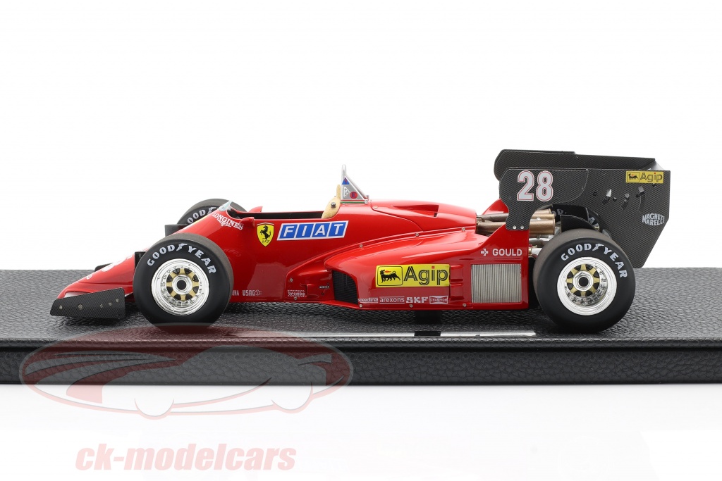 GP Replicas 1:18 Rene Arnoux Ferrari 126C4 #28 formula 1 1984 GP032B ...