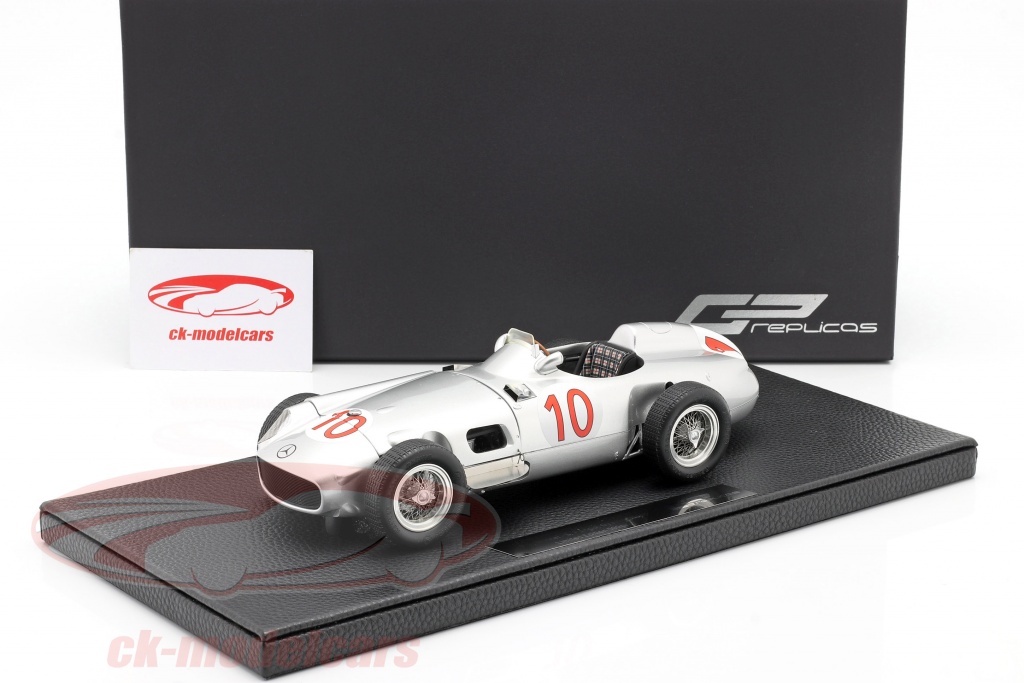 GP Replicas 1:18 J.M. Fangio Mercedes-Benz W196 #10 Winner Belgian F1 World Champion 1955 GP015B ...