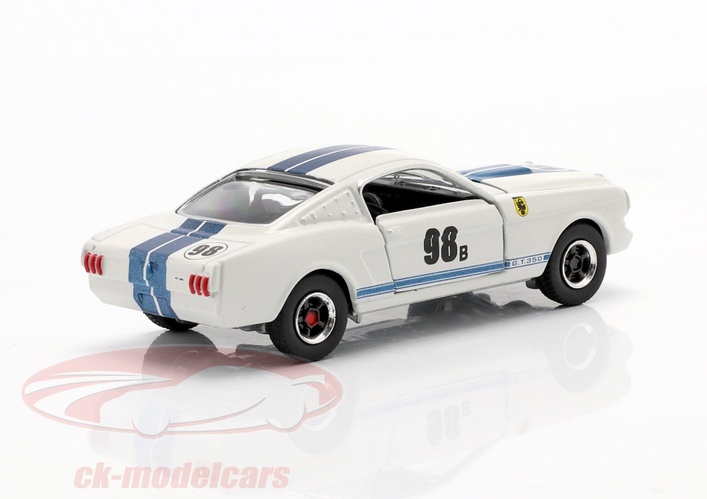 Shelby Collectibles 1:64 Shelby GT-350R #98B Racing version 1965 white ...