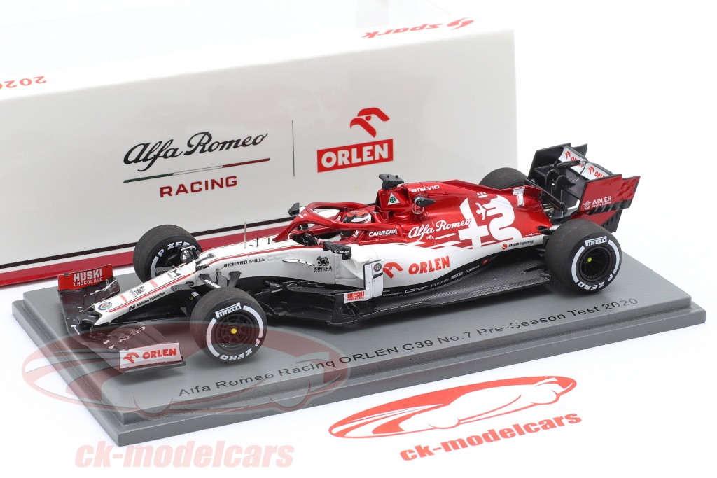 Spark 1:43 Kimi Räikkönen Alfa Romeo Racing C39 #7 Pre-Season Test F1 ...
