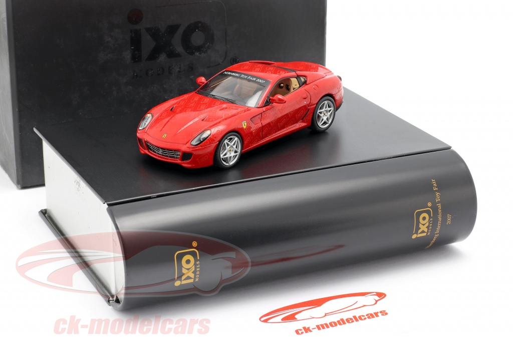 Ixo 1:43 Ferrari 599 GTB Spielwarenmesse Nürnberg 2007 rot Ixo2007 ...