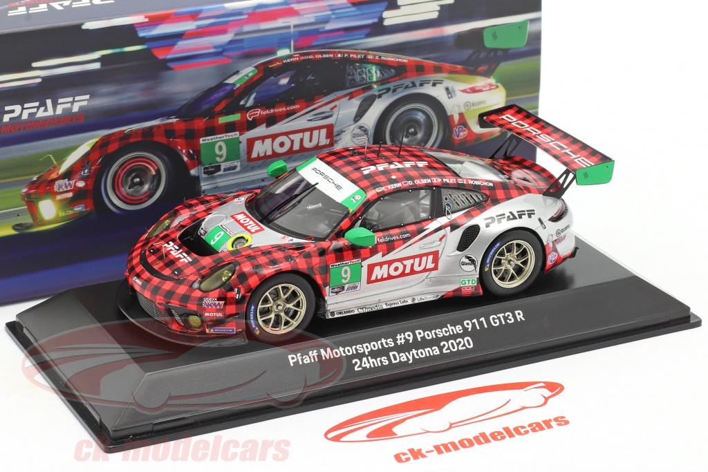 Spark 1:43 Porsche 911 GT3 R #9 24h Daytona 2020 Pfaff Motorsports ...