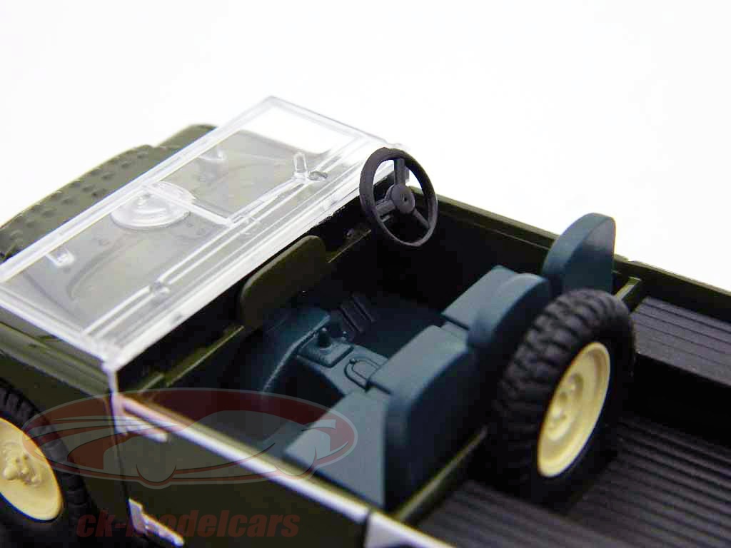 Oxford 1:43 Land Rover 80 Export version green LAN180002 model car ...