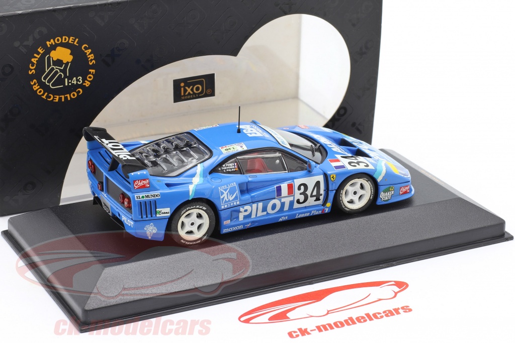 Ixo 1:43 Ferrari F40 #34 Le Mans 1995 Ferte, Thevenin, Palau LMC076 模型 ...