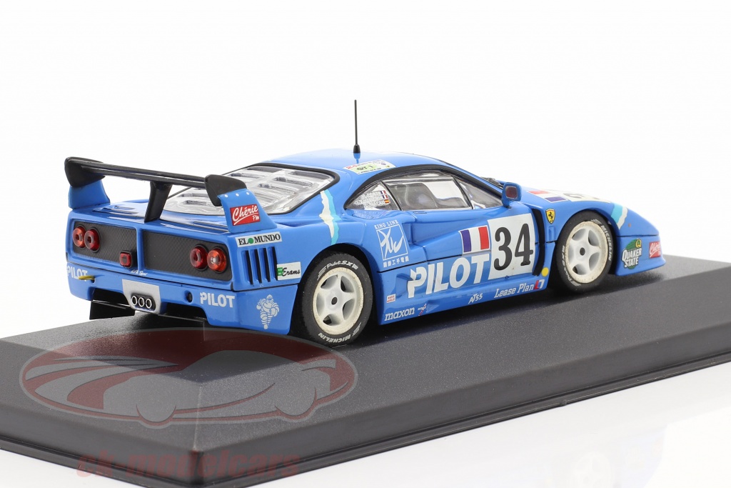 Ixo 1:43 Ferrari F40 #34 Le Mans 1995 Ferte, Thevenin, Palau LMC076 模型 ...
