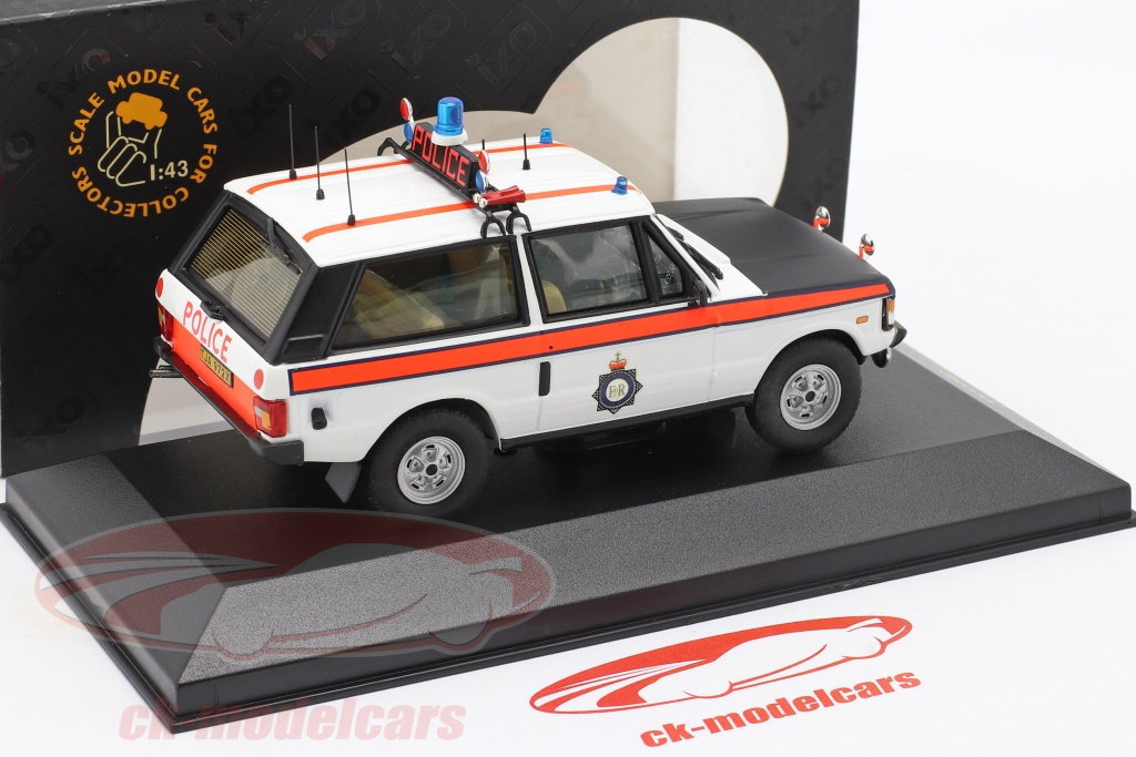 Ixo 1:43 Range Rover Manchester police white / orange CLC042 model car ...