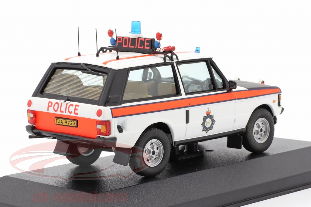 Ixo 1:43 Range Rover Manchester police white / orange CLC042 model car ...