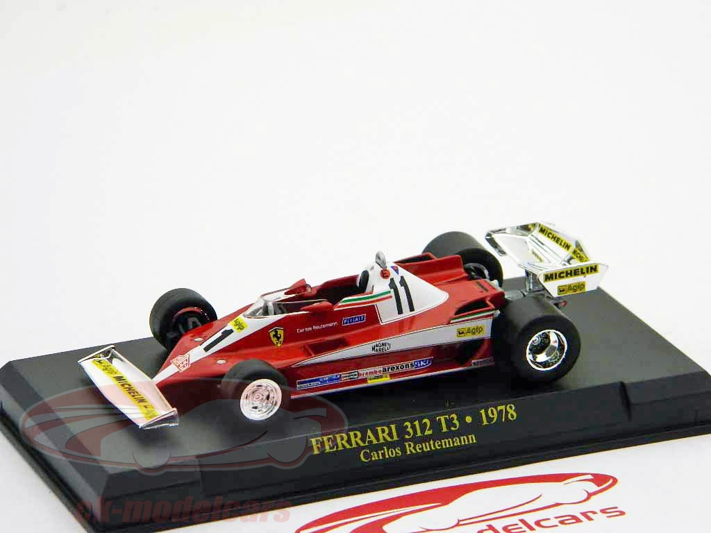 Ixo 1:43 Carlos Reutemann Ferrari 312 T3 #11 formula 1 1978 -Altaya FF003 modelo coche FF003