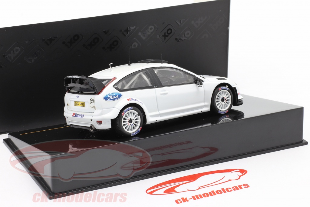 Ixo 1:43 Ford Focus WRC Test Car Plain Body Version Tour de Corse 2007 ...