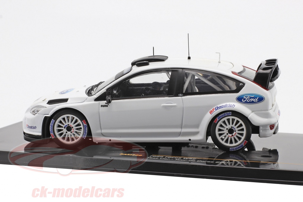 Ixo 1:43 Ford Focus WRC Test Car Plain Body Version Tour de Corse 2007 ...