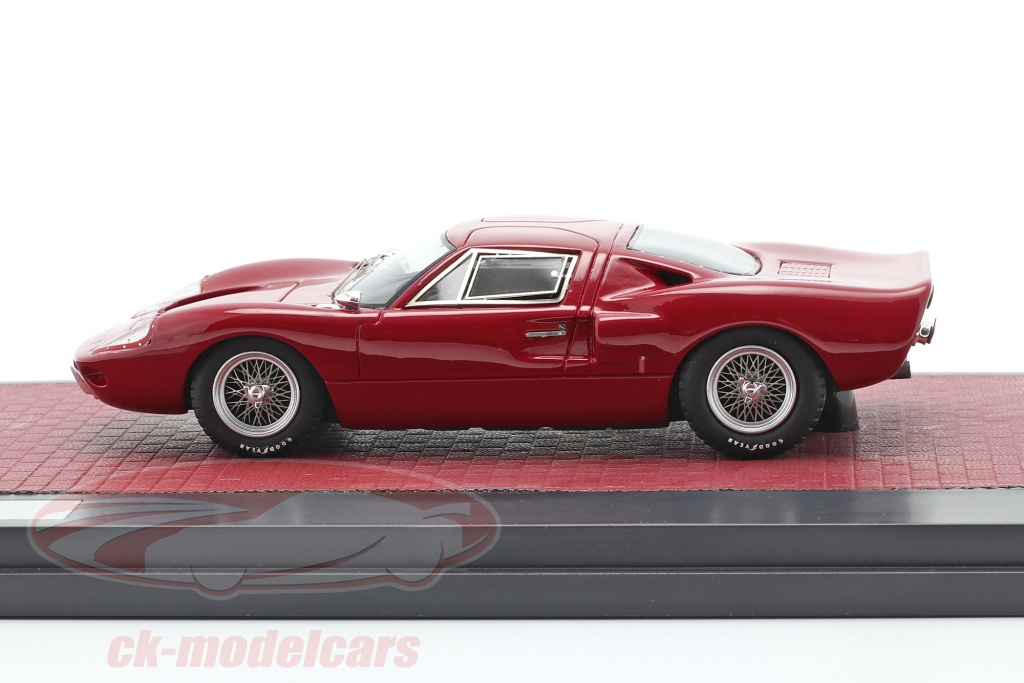 Matrix 1:43 Ford GT40 MK III year 1967 dark red MX40603-052 model car ...