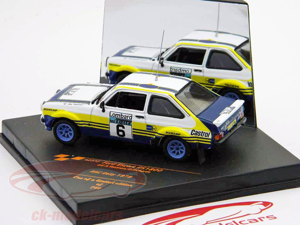 Vitesse 1:43 Ford Escort RS1800 #6 RAC Rally 1979 A. Vatanen, D ...