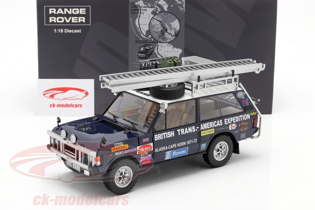 Almost Real 1:18 Land Rover Range Rover British Trans-Americas ...