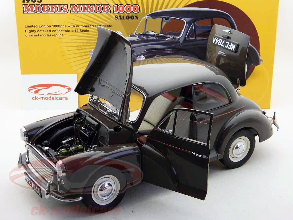 Sun Star Models 1:12 Morris Minor 1000 Saloon Bj. 1963 brown / brown ...