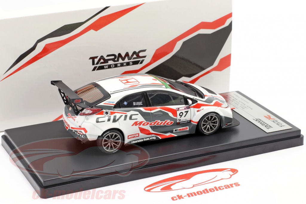 Tarmac Works 1:43 Honda Civic Type R FK2 #97 Super Taikyu Series 2017 ...
