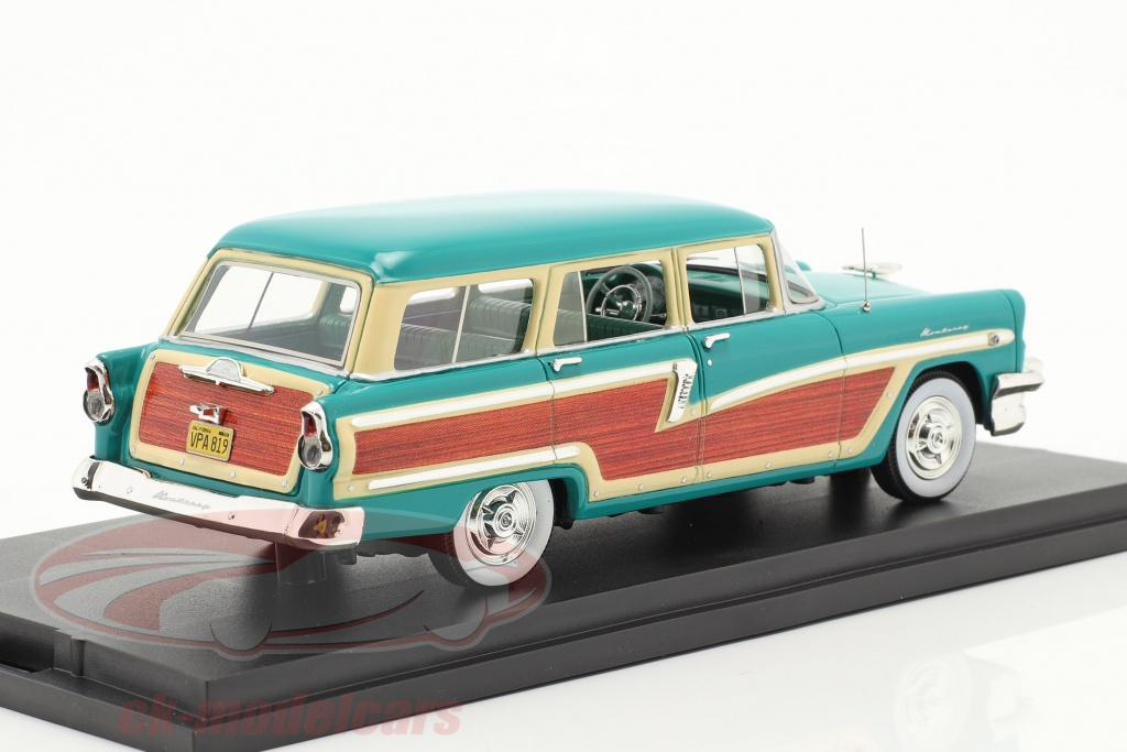 Goldvarg 1:43 Mercury Monterey Station Wagon year 1956 lauderdale blue ...