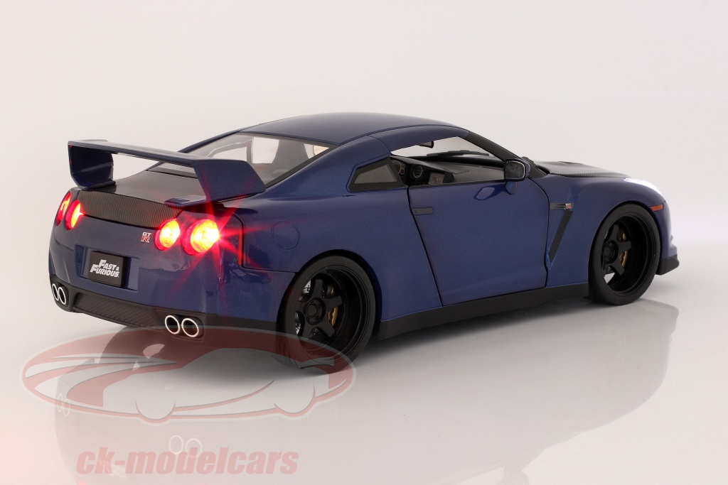 Jadatoys 1:18 Brian's Nissan GT-R (R35) 2009 Fast & Furious 7 (2015 ...