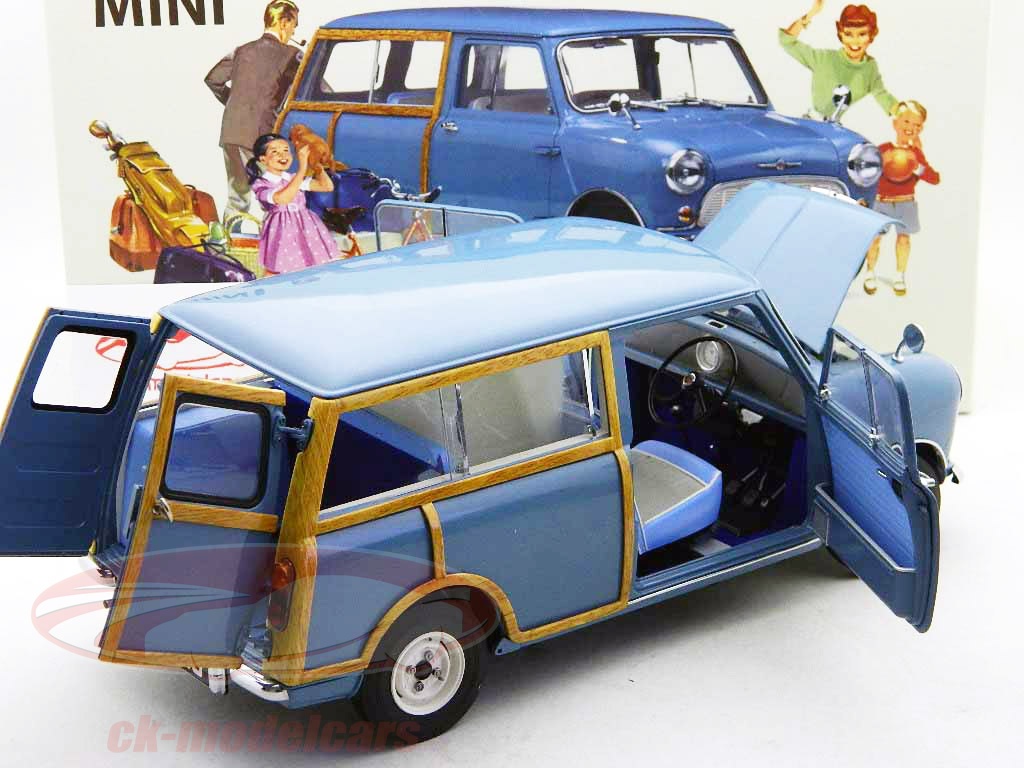 Sun Star Models 1:12 Morris Mini Traveller 1960 clipper blue 5311 model ...