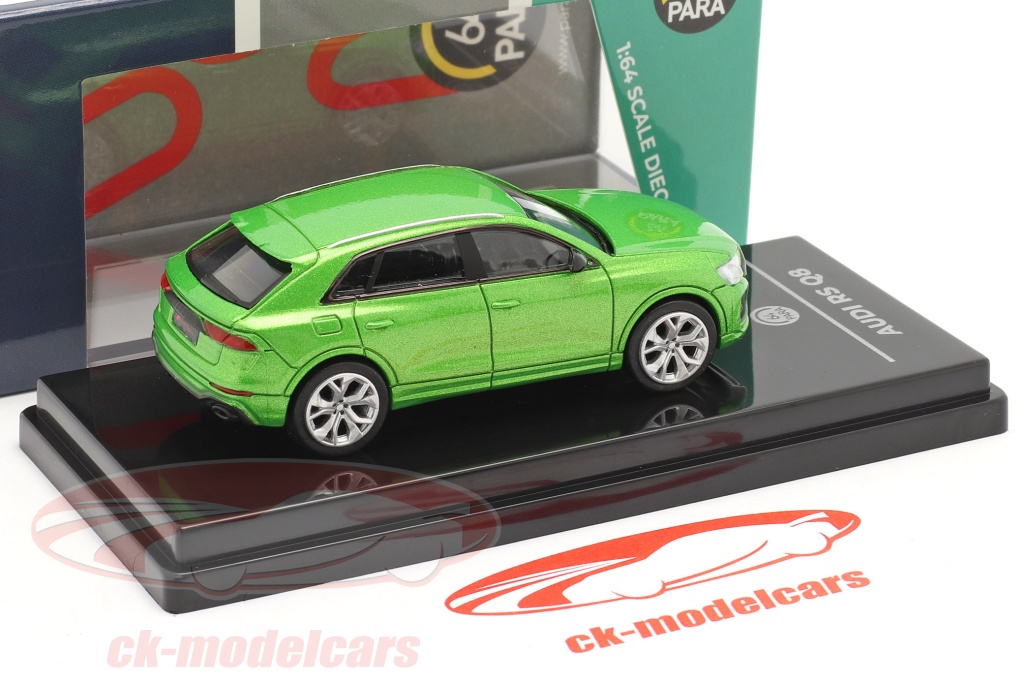 ParagonModels 1:64 Audi RS Q8 year 2018 java green metallic Paragon ...